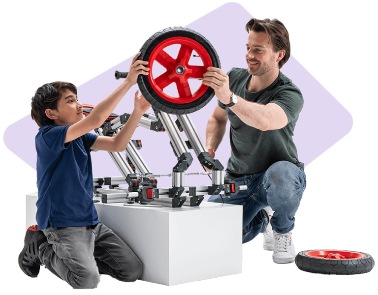 INFENTO™: Build life-size (electric) vehicles together with your child!